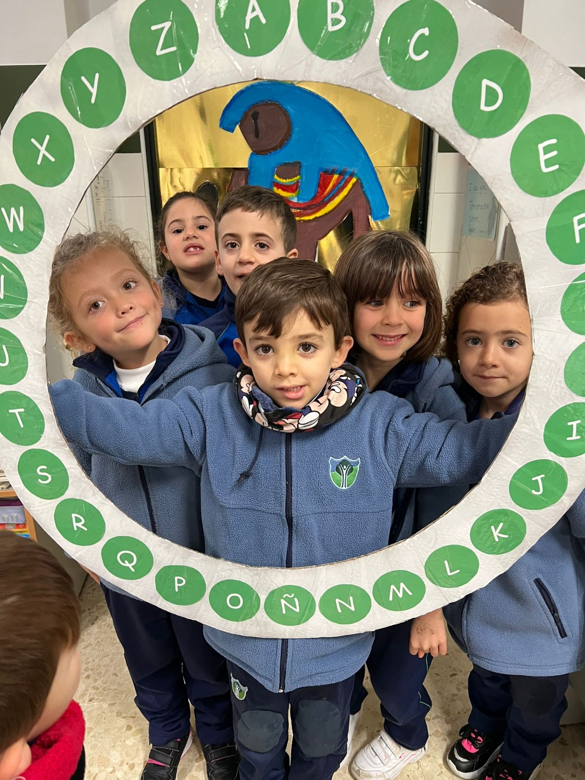 Rosco de pasapalabra sobre Andalucía para 5 años - Colegio Los Pinos